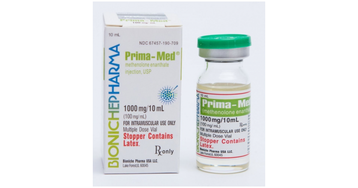 Buy Prima-Med (Methenolone, Primobolan) Bioniche 10ml 100mg